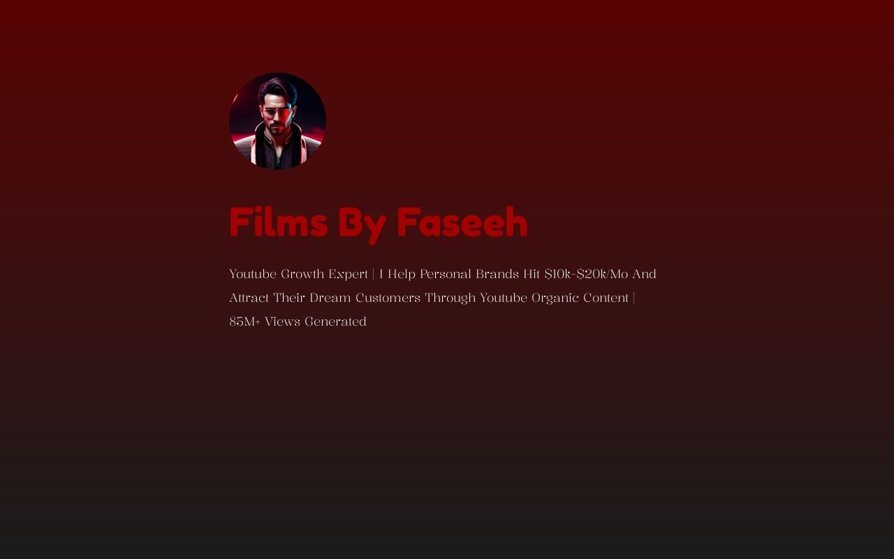 Faseeh's Portfolio
